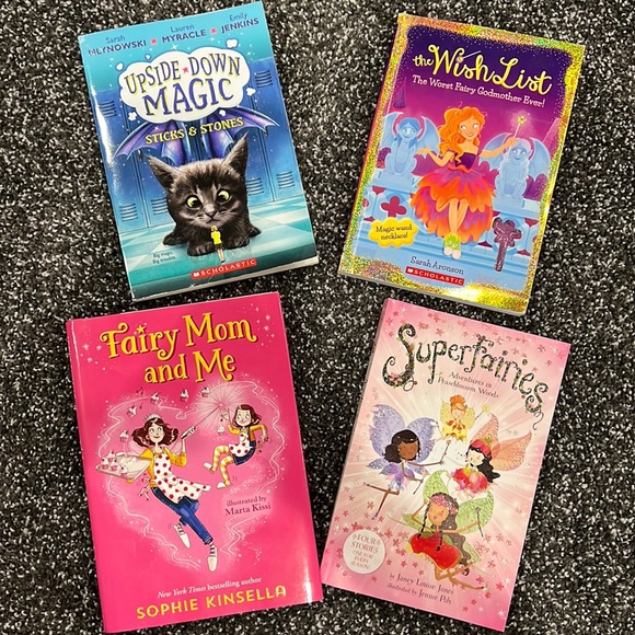 Other | 4 Kids Books Collection Fairy Mom And Me Middle School Girls ...